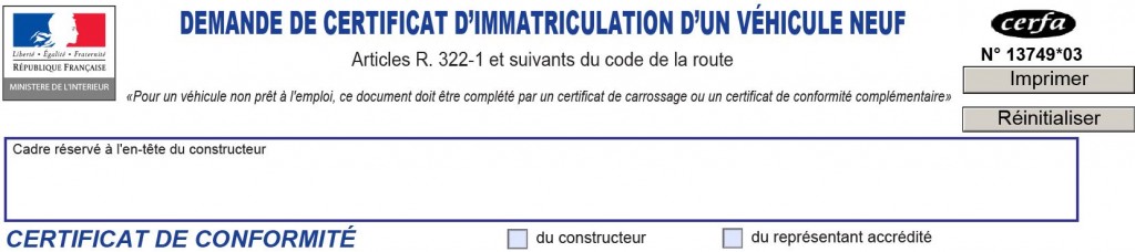 Certificat d’immatriculation, quels coûts et pièces justificatives ...
